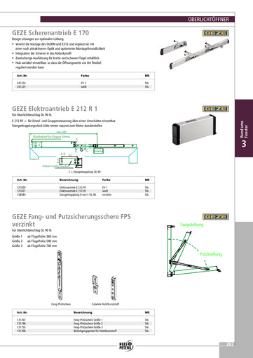 GEZE Elektroantrieb E 212 R 1